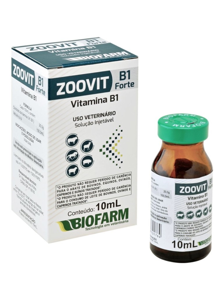 ZOOVIT B12 10 mL | Vetpharma | Medicamentos Veterinários