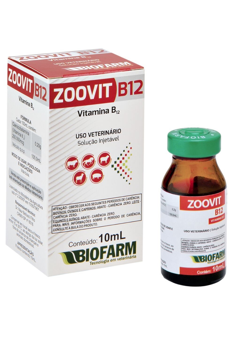 ZOOVIT B1 FORTE 10 ML – | Vetpharma | Medicamentos Veterinários