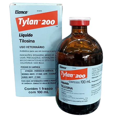 TYLAN 200 INJ. 50ML | Vetpharma | Medicamentos Veterinários